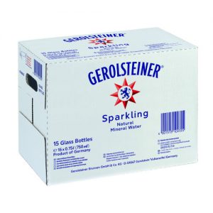 Gerolsteiner Naturally Sparkling Mineral Water | aquadeli