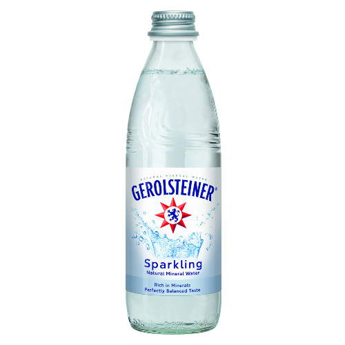 Gerolsteiner Naturally Sparkling Mineral Water | aquadeli